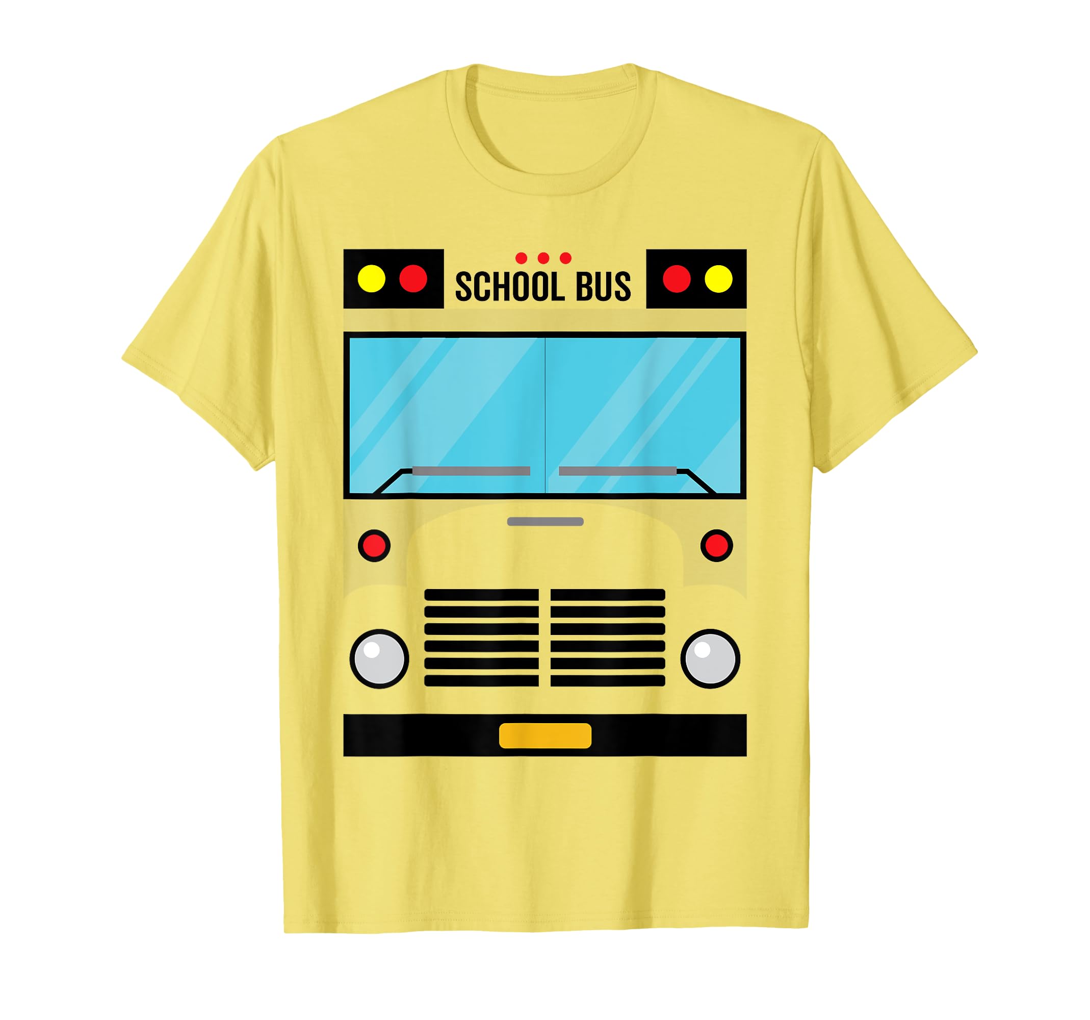 Amazon.com: School Bus Costume Simple Halloween Costume Easy Oufit T ...