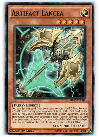 Amazon.com: YU-GI-OH! - Artifact Lancea (MP15-EN089) - Mega Pack 2015 ...