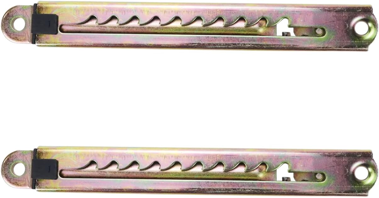 KUMGROT 2 Pcs Adjustable 10 Gear Lifting Rod Hinge Hinge Ratchet ...