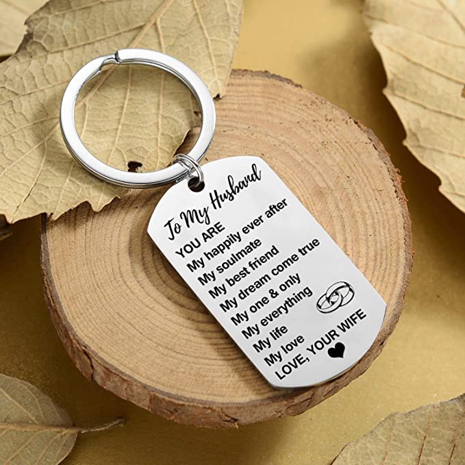 Rahul Creation Valentines Day Gift Keychain for Husband Wife Gift ...