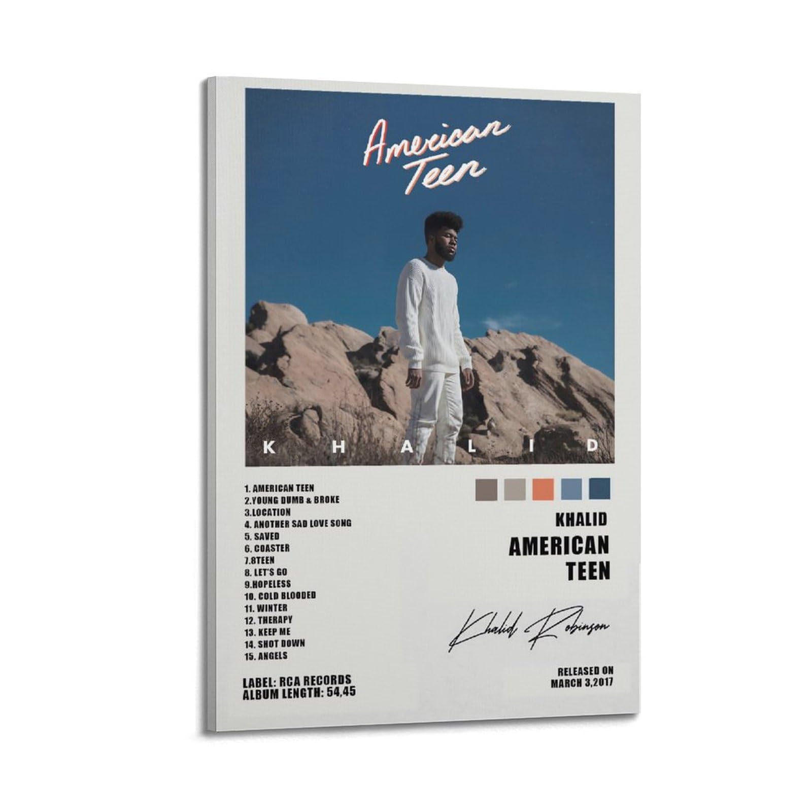 Khalid Album Cover