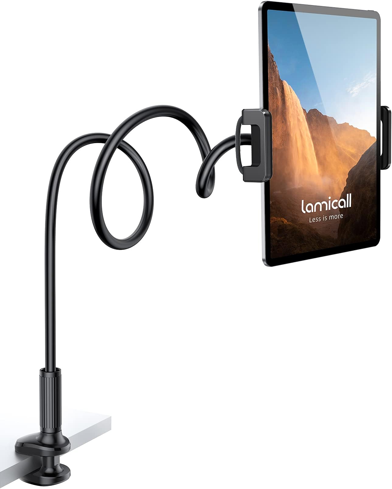 Amazon.com: Tryone Gooseneck Tablet Holder Stand for Bed Adjustable ...