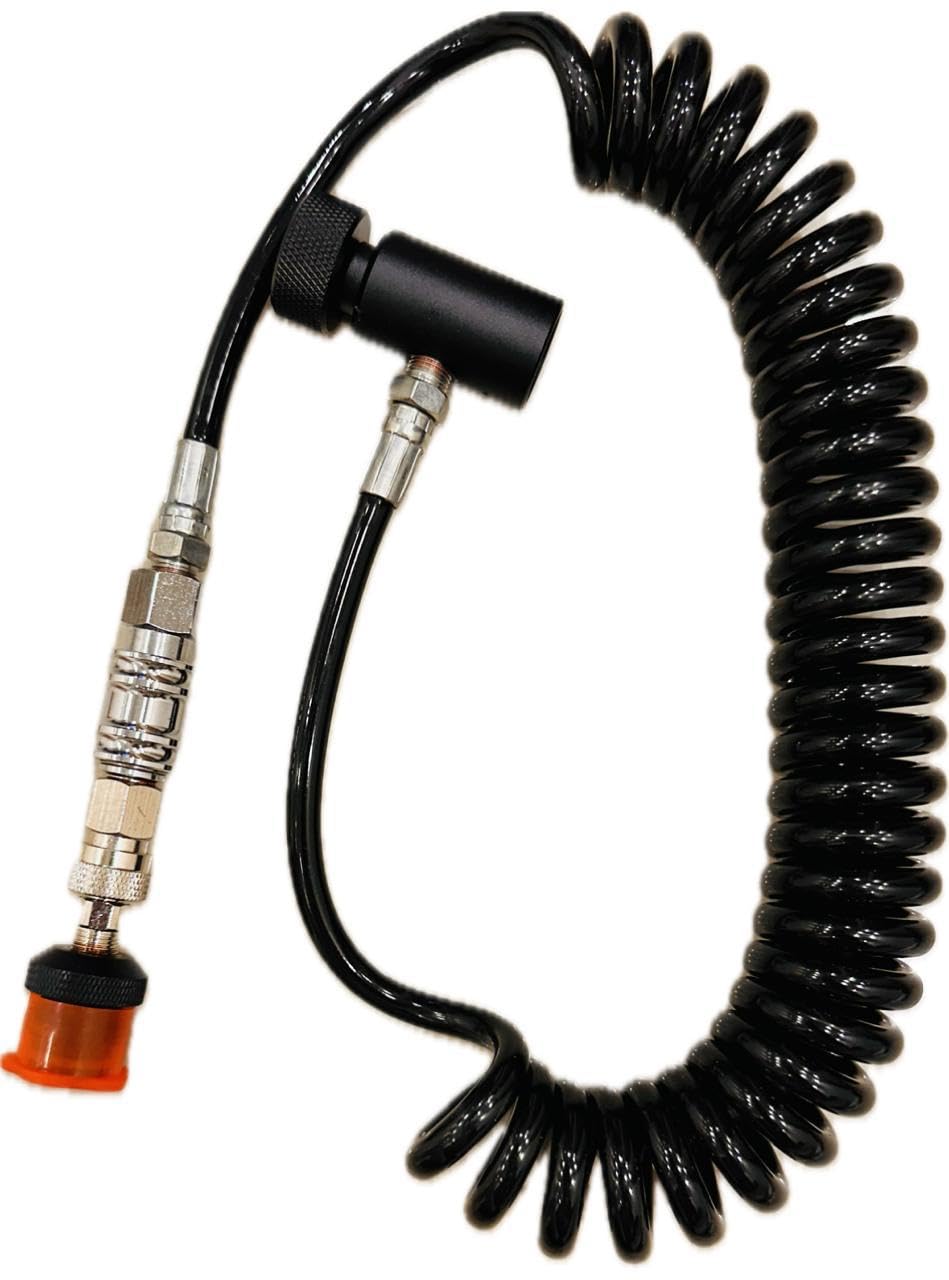 PCP High Pressure Hose Pipe with Tank Regulator : Amazon.in: Home & Kitchen