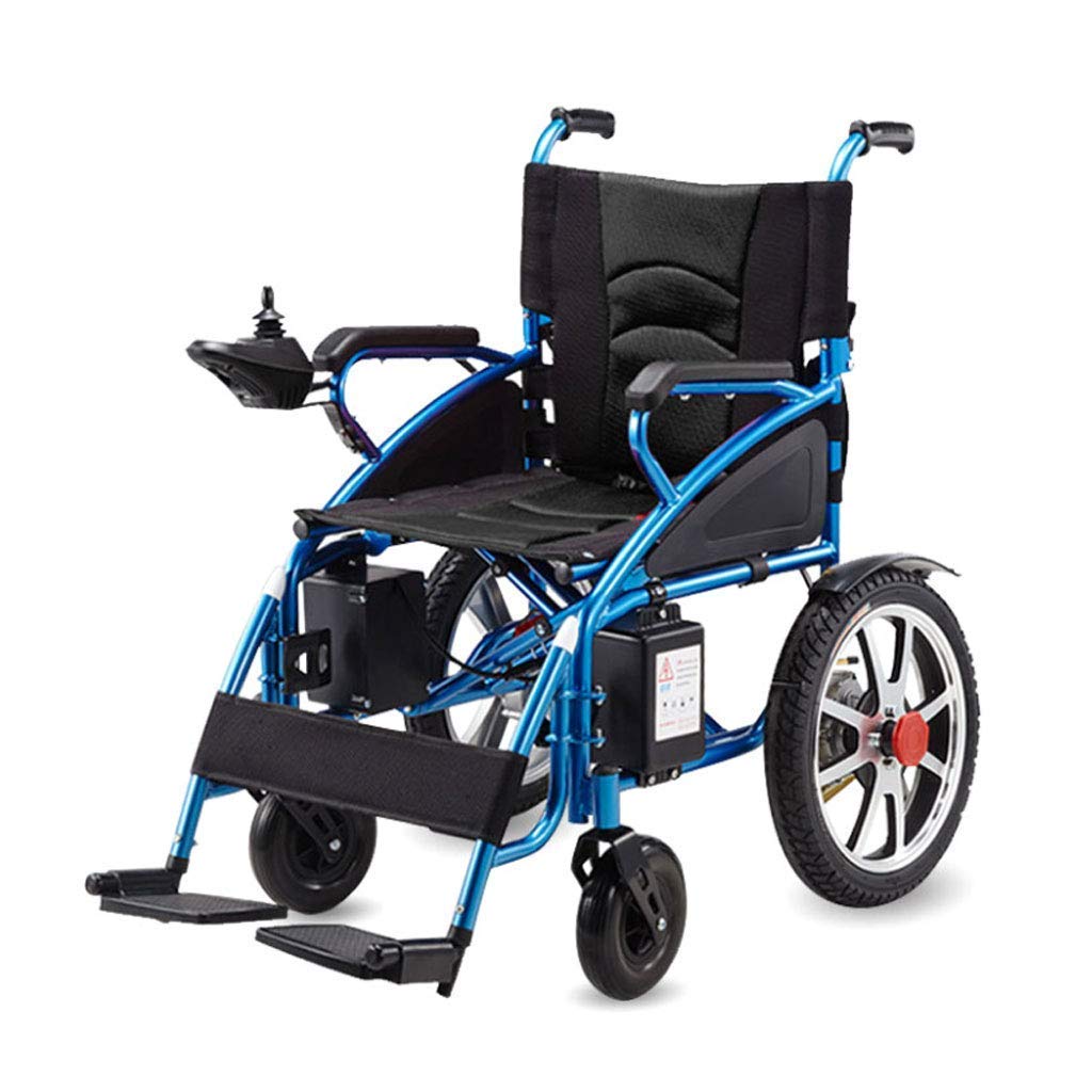 Buy Elderly Disabled Folding Power Wheelchair, Electric Wheel Chair ...
