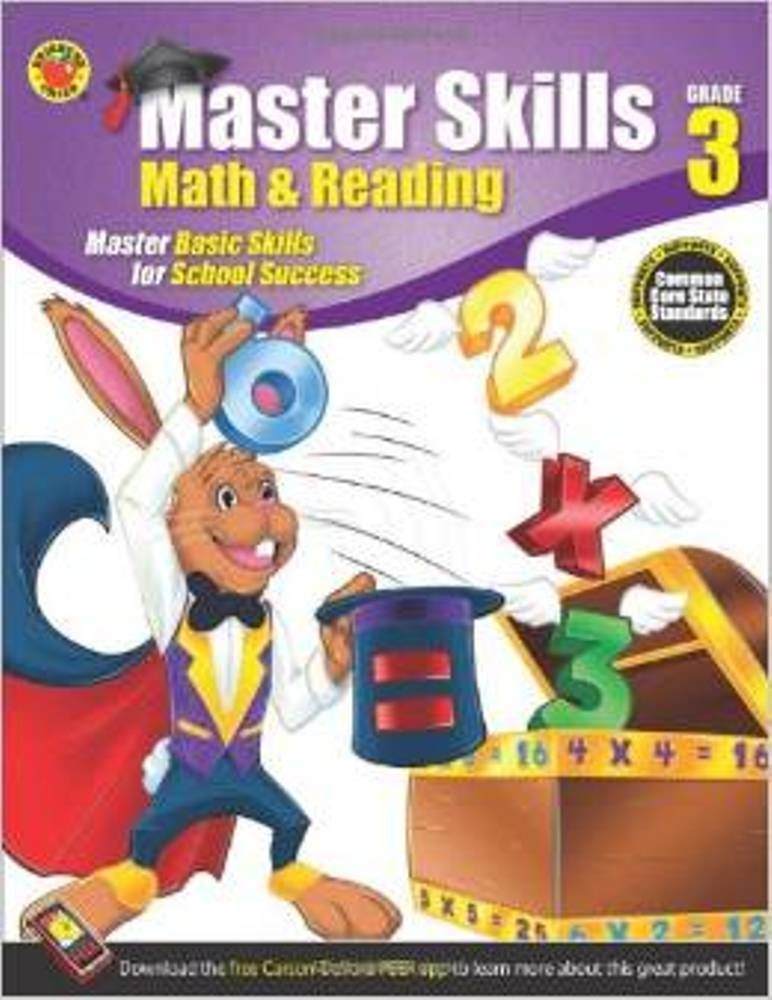 Math & Reading, Grade 3 (Master Skills): Brighter Child: 9781483801438 ...