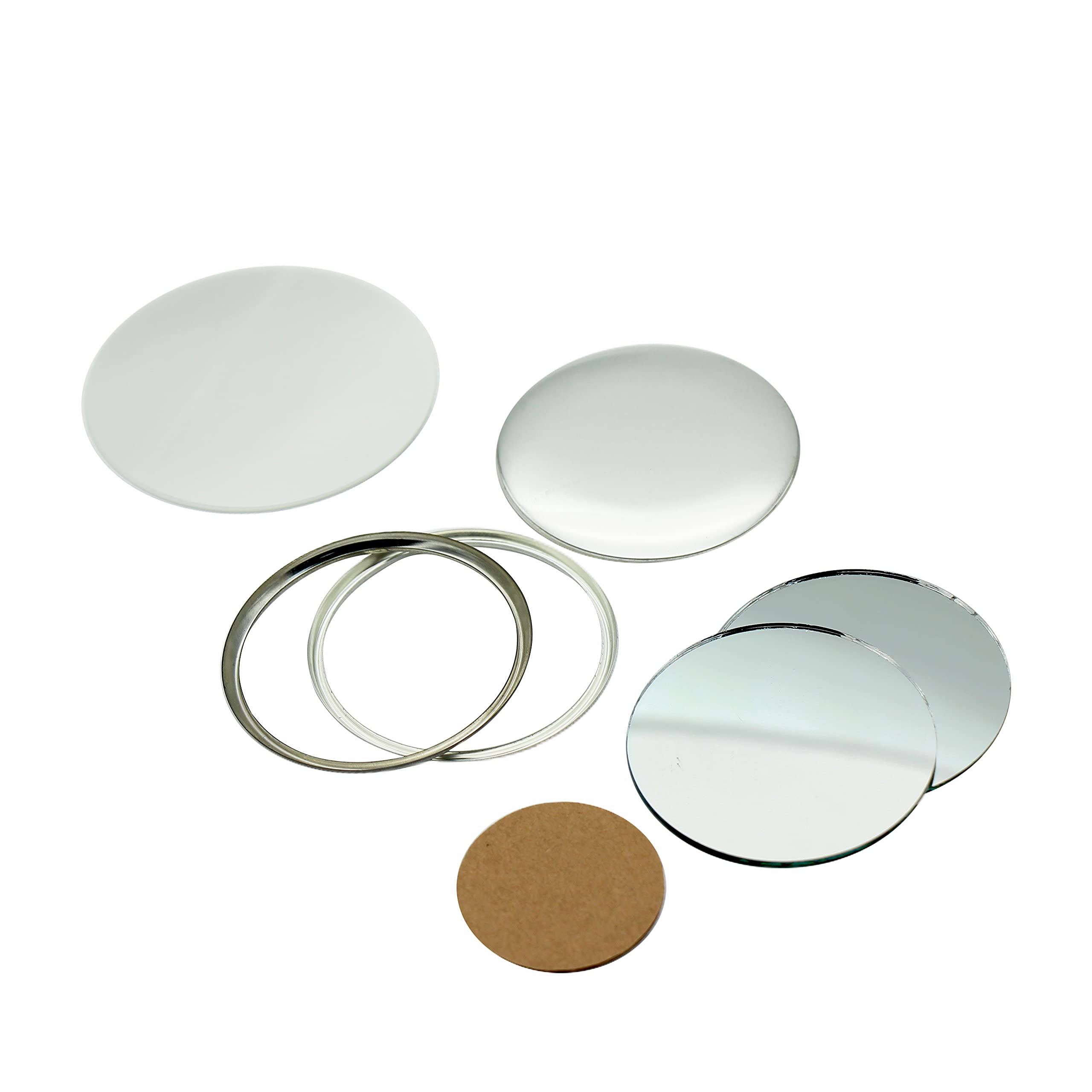 Amazon.com: ChiButtons 75mm Round Mirror Buttons Parts [Metric System ...