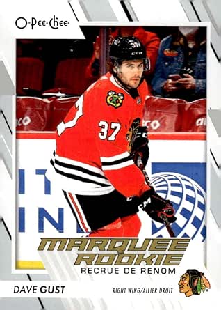 Amazon.com: 2023-24 O-Pee-Chee Hockey #545 David Gust RC Rookie Chicago ...