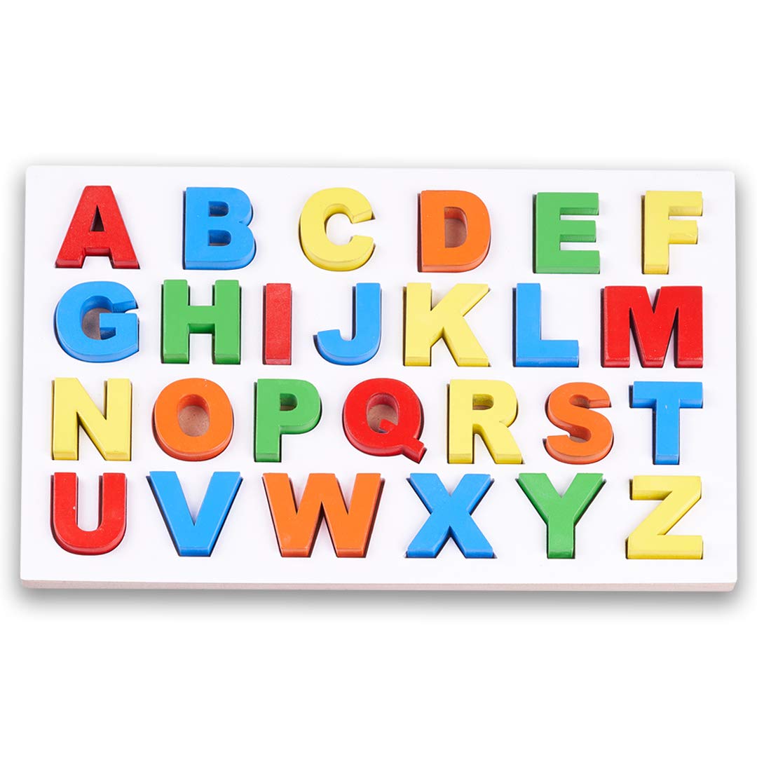 Buy Baybee Wooden English Alphabet and Color Learning Educational Board ...