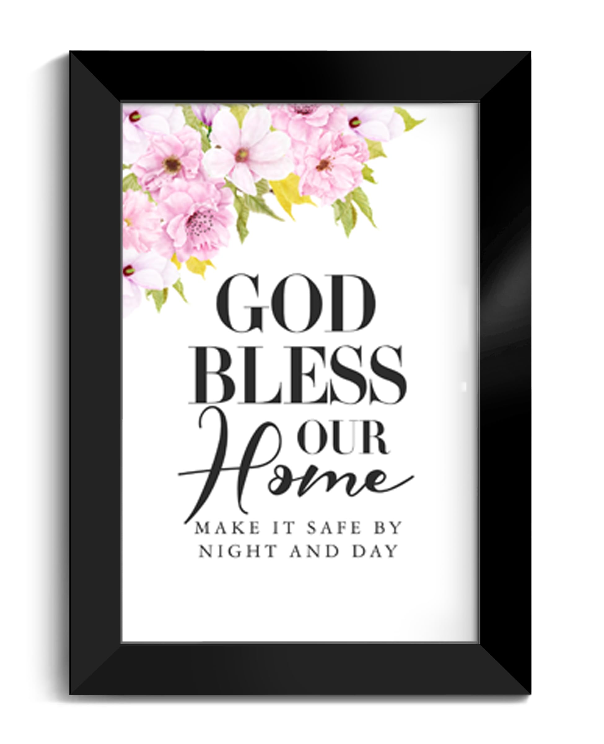 Bless Our Home Quotes Family Wall Decal Quote 'In Our Home We Thank