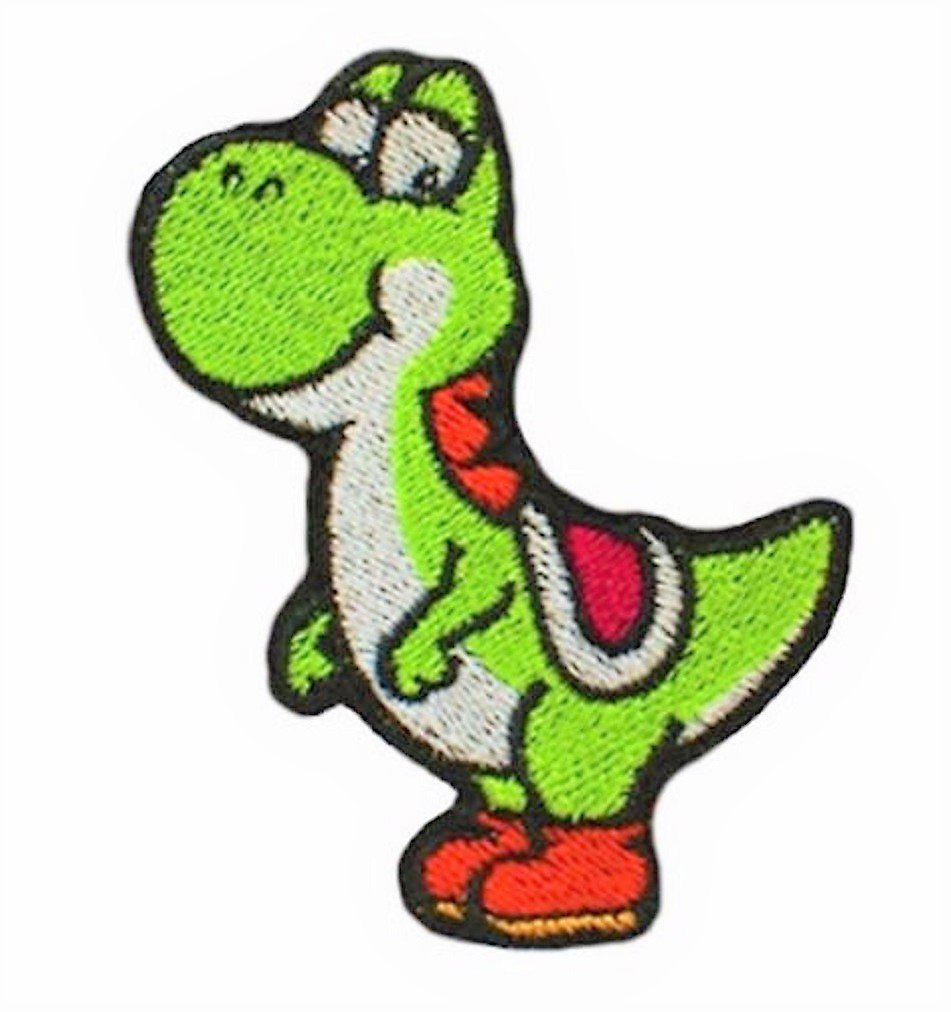 Amazon.com: Yoshi Character Iron on Embroidered Patch : Arts, Crafts ...