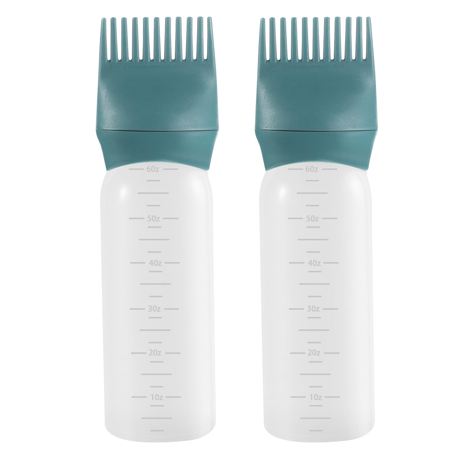 Amazon.com : Pimoys Hair Oil Applicator Bottle 6 Ounce, 2 Pack Root ...