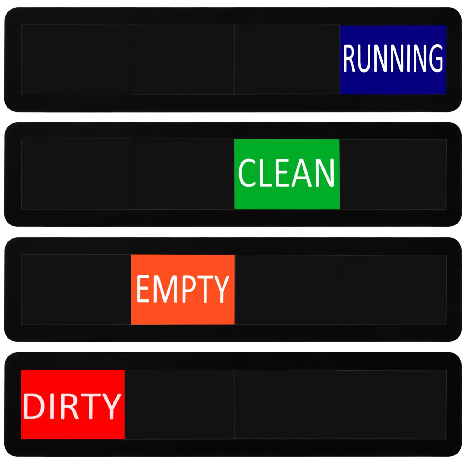 Amazon.com - Kichwit Dishwasher Magnet Clean Dirty Dishwasher Running ...