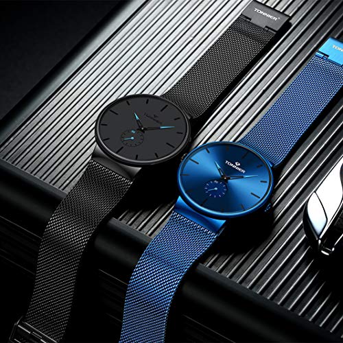 Tonnier Stainless Steel Slim Men Watch -$11.48(56% Off) – Mojosavings.com