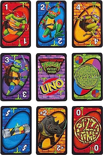Snapklik.com : Mattel Games UNO Teenage Mutant Ninja Turtles
