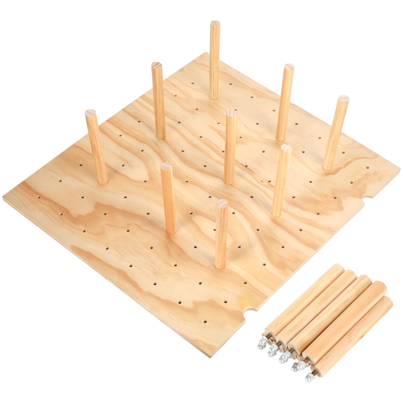 Snapklik.com : Wood Pegboard Drawer Organizer, Kitchen Drawer Peg ...