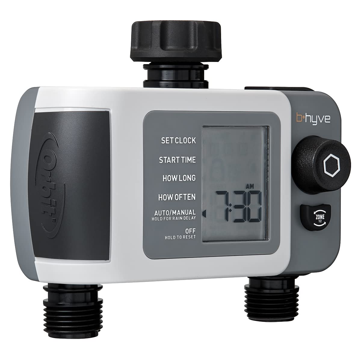 Snapklik.com : Orbit 24637 B-hyve XD 2-Port Smart Hose Watering Timer