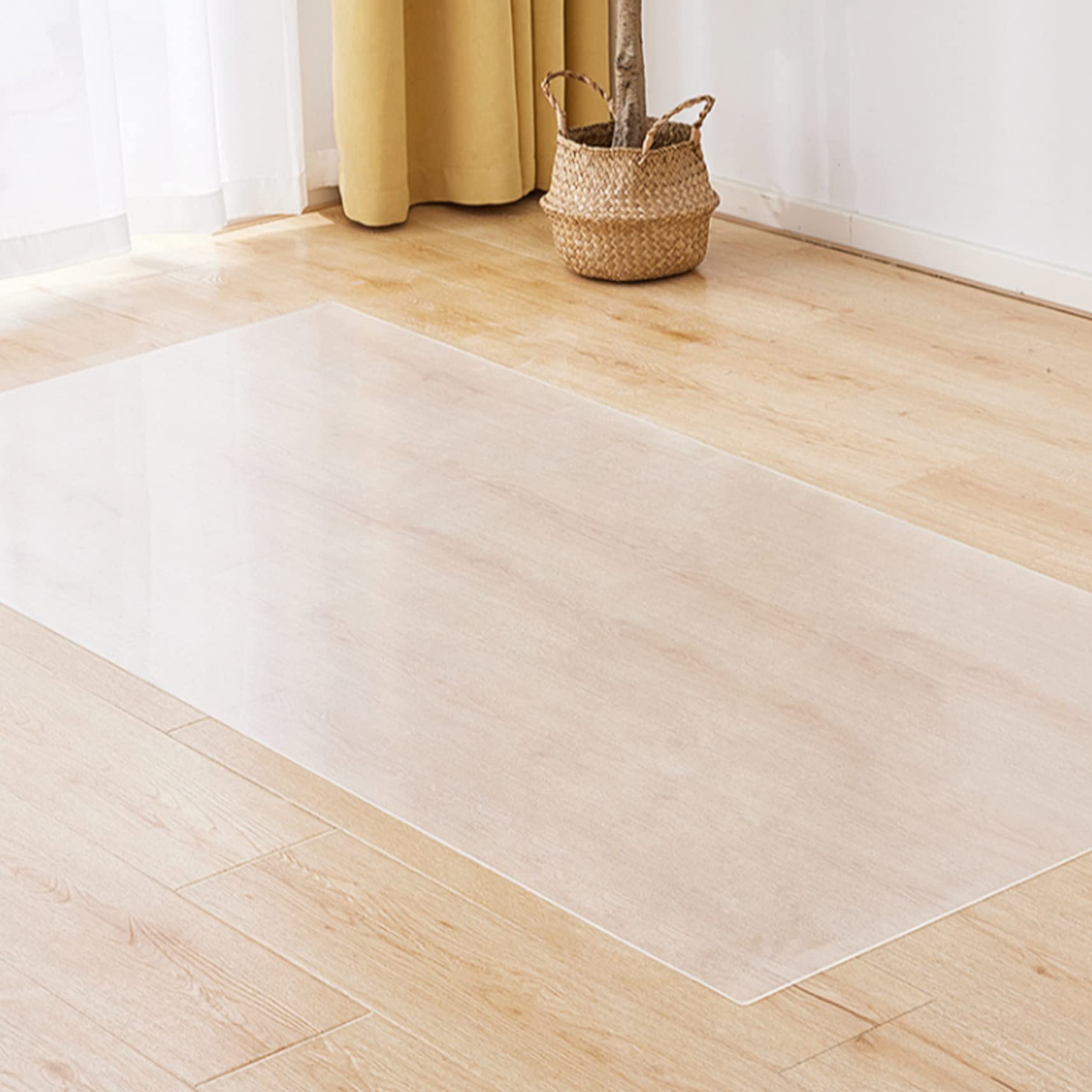 Amazon.com: KUYYFDS Chair Mats, Clear Office Chair Mat Non Slip 1mm ...