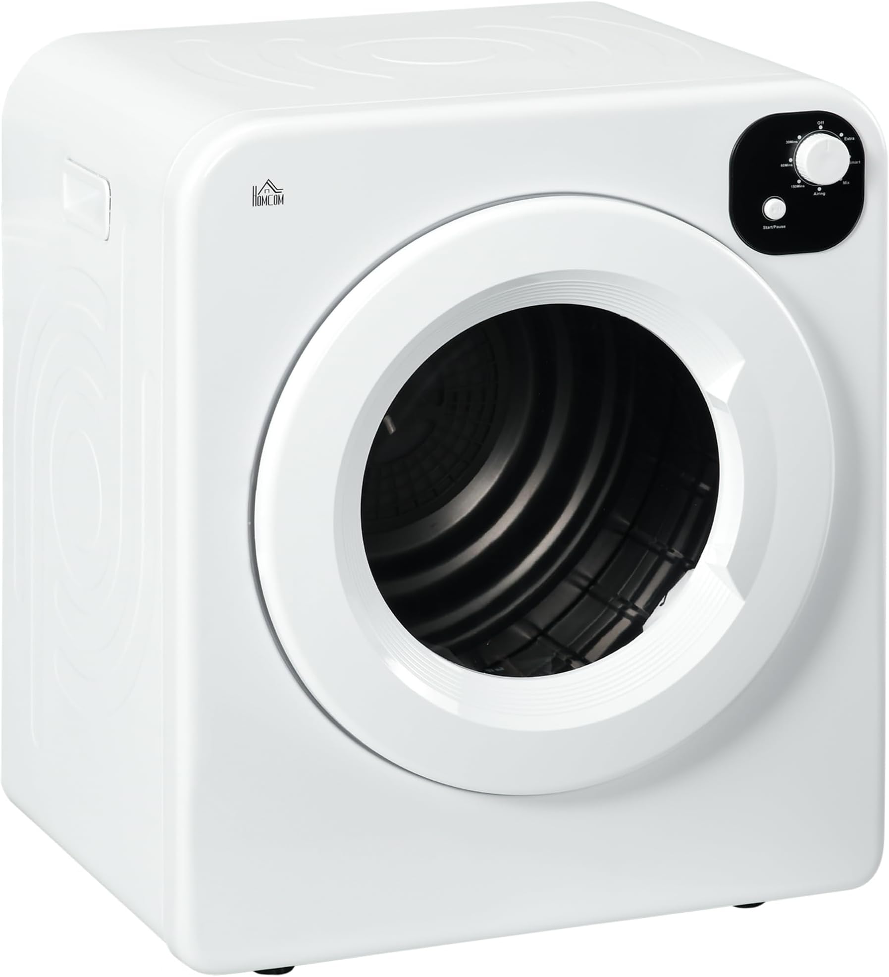 HOMCOM 6kg Vented Tumble Dryer, Freestanding, Wall Mounted, Stackable ...