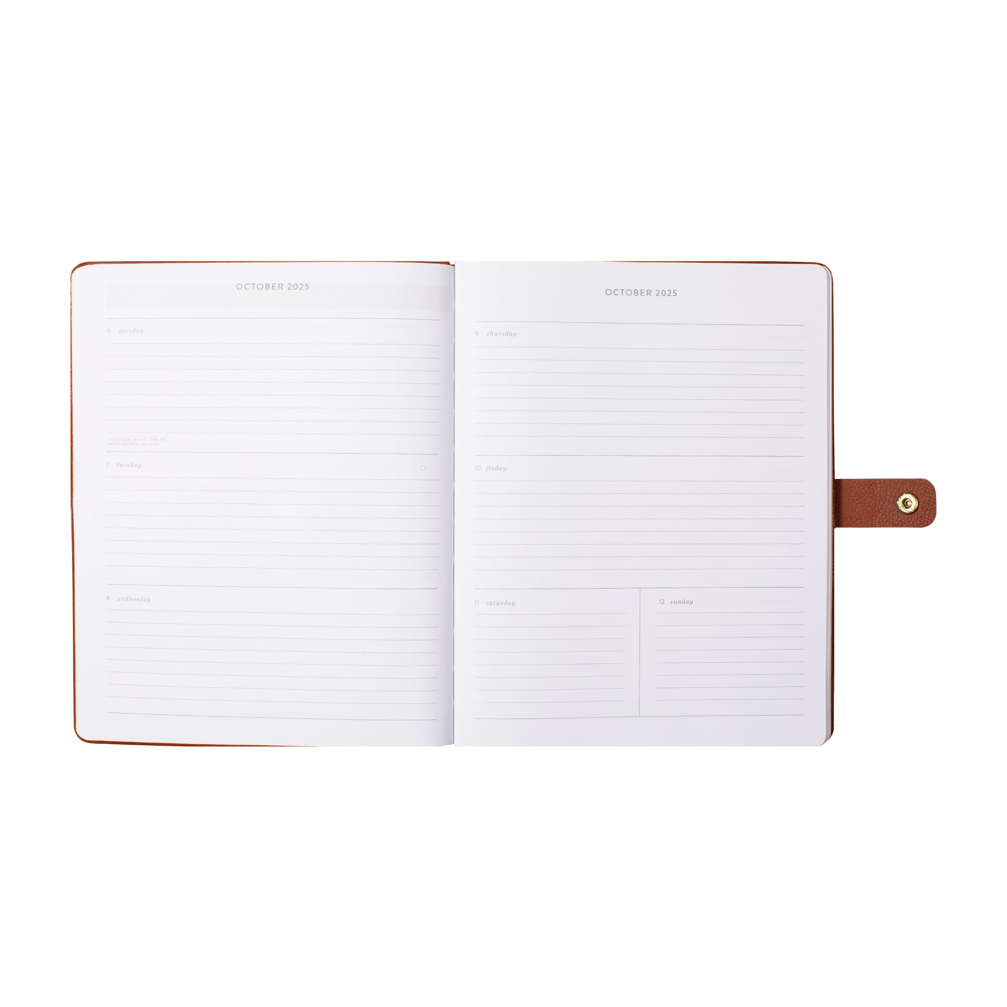 Snapklik.com : Fringe Studio 2026 Weekly Planner, Aug 2025 - Dec 2026 ...