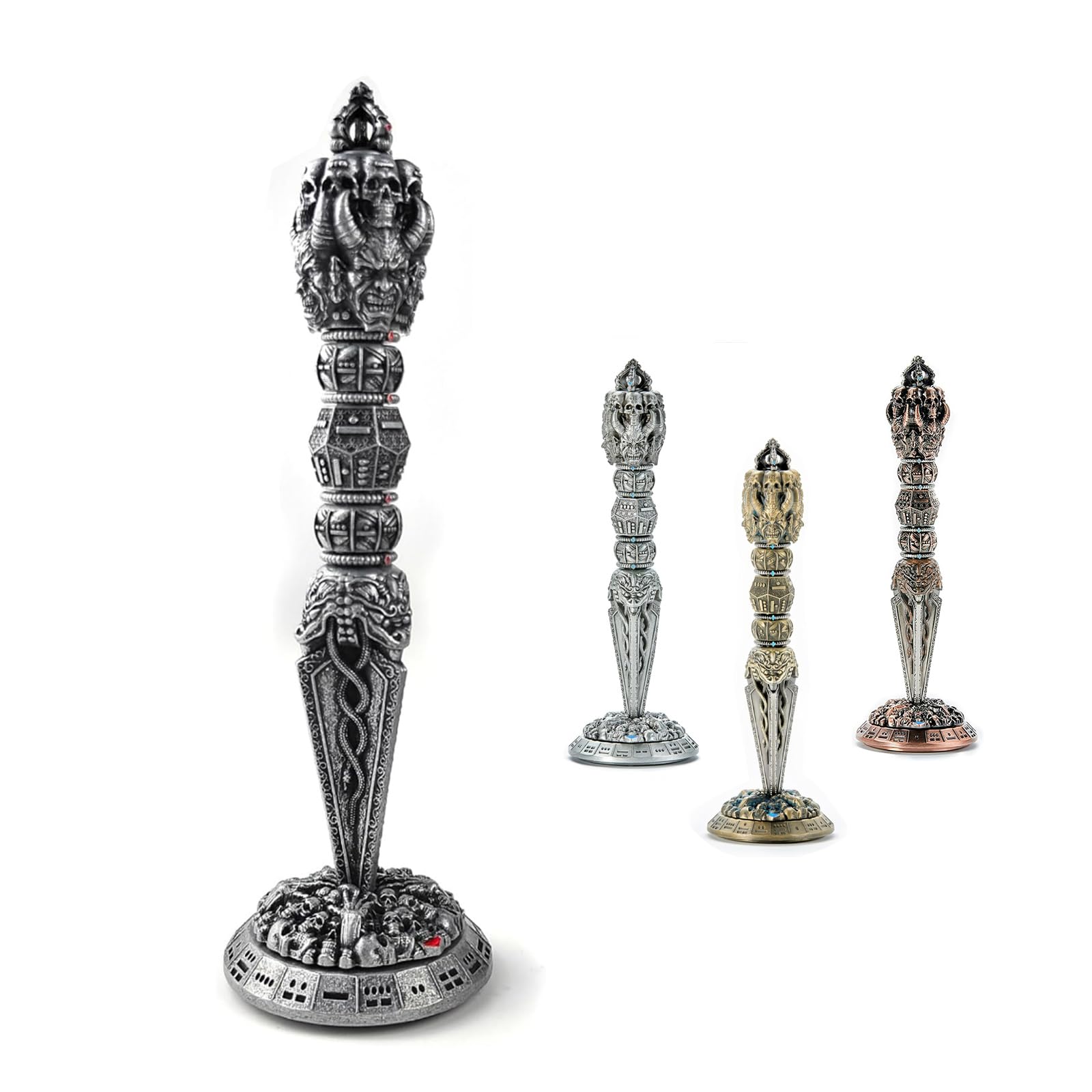 Amazon.com: Unique Dice Wand Dice Spinner Metal Dice Set Spinner DND ...