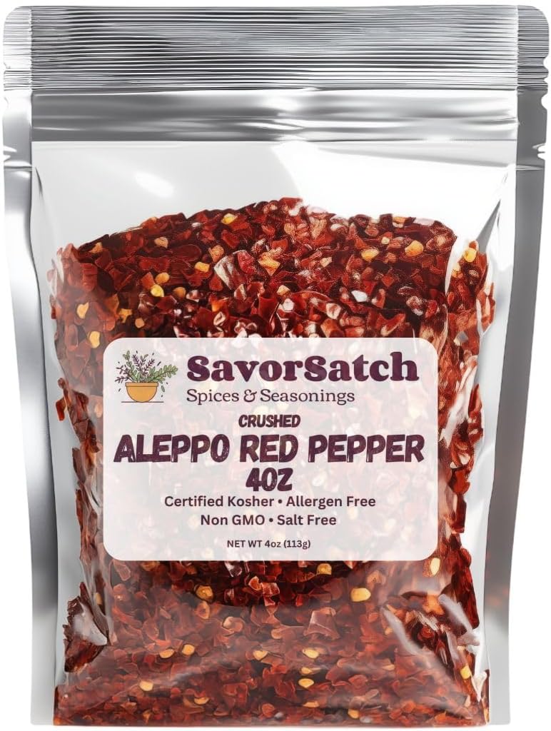 Amazon.com : Eat Well Premium Foods Aleppo Red Pepper Flakes 5oz ...