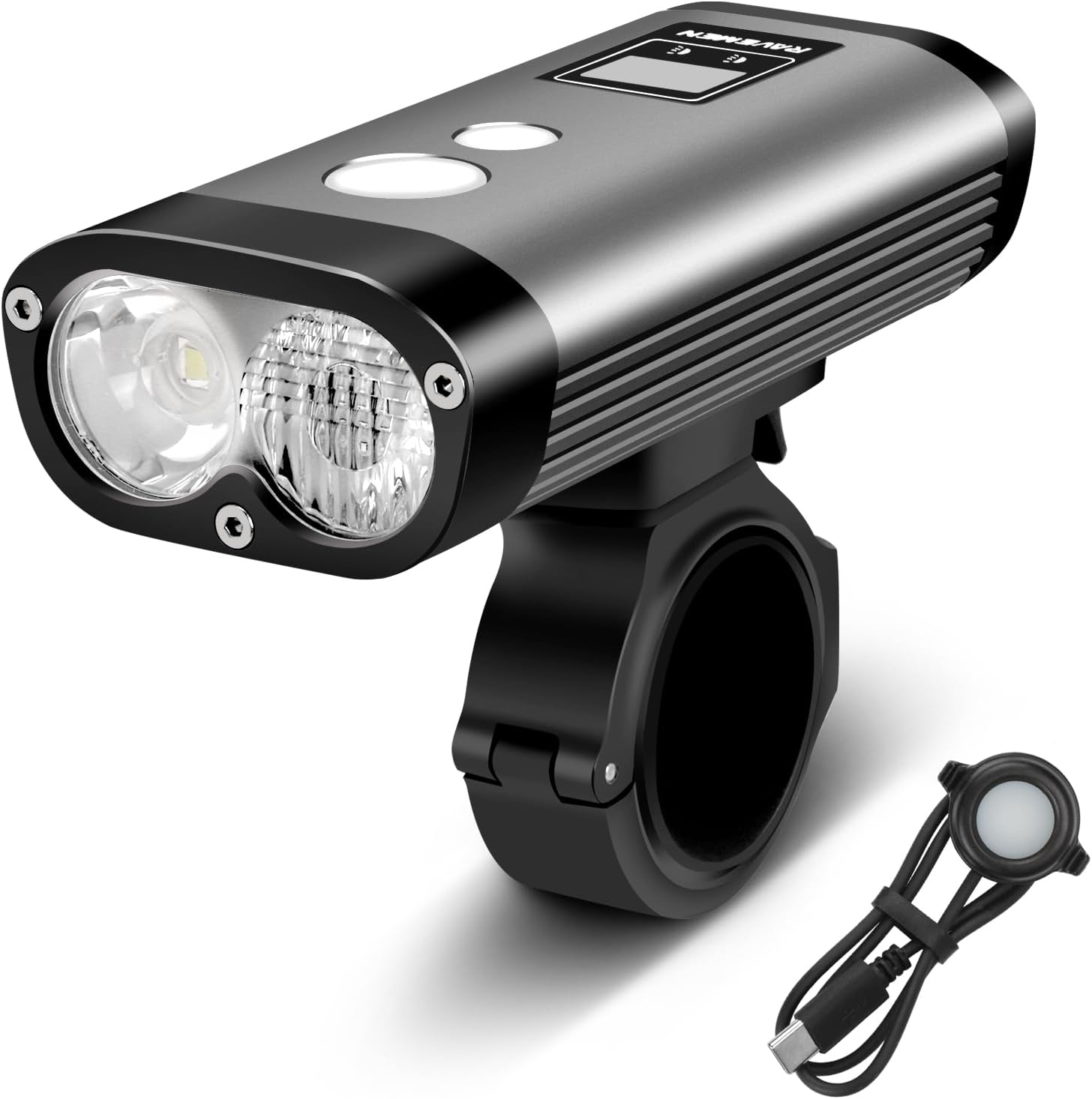 Amazon.com : RAVEMEN PR1400 Rechargeable Bike Light, 1400 Lumens Light ...