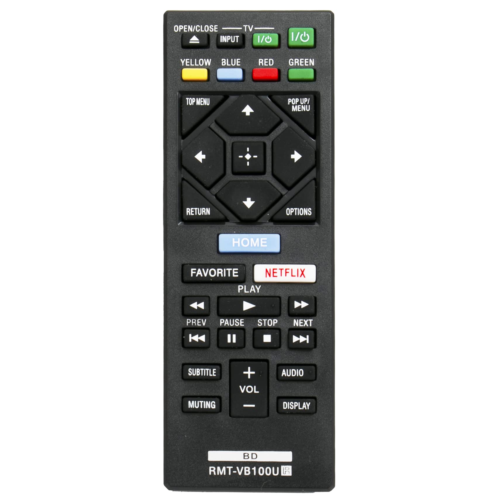 Buy New RMT-VB100U RMTVB100U Replacement Remote Control Suit for Sony ...