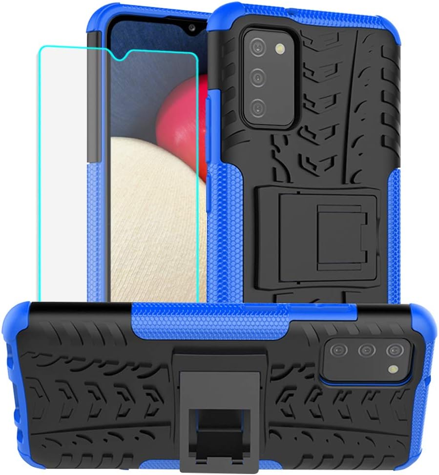 Yiakeng Samsung A02s Case, Samsung Galaxy A02s Case & HD Screen ...