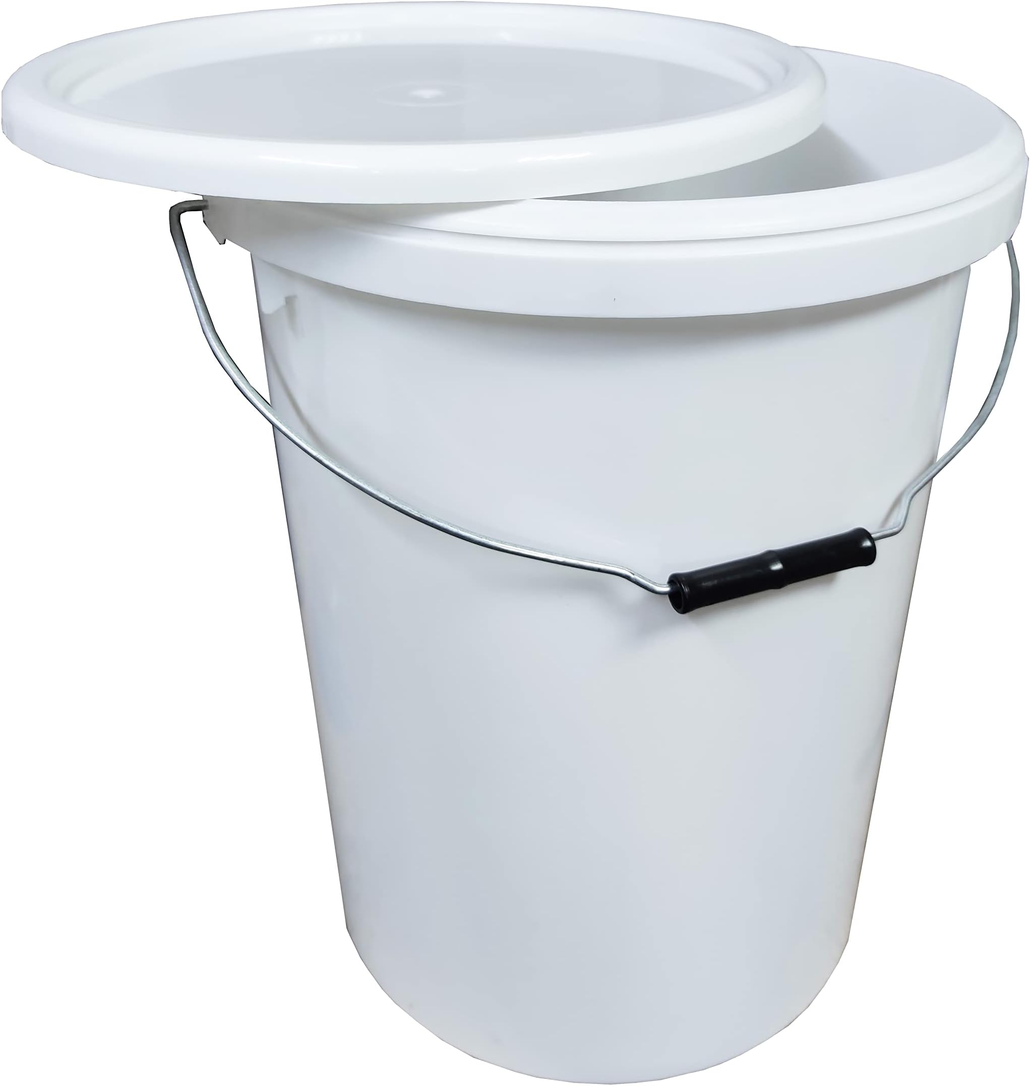 3x 20 Litre White Plastic Wash Bucket - 3 Bucket Wash System - Car Wash ...