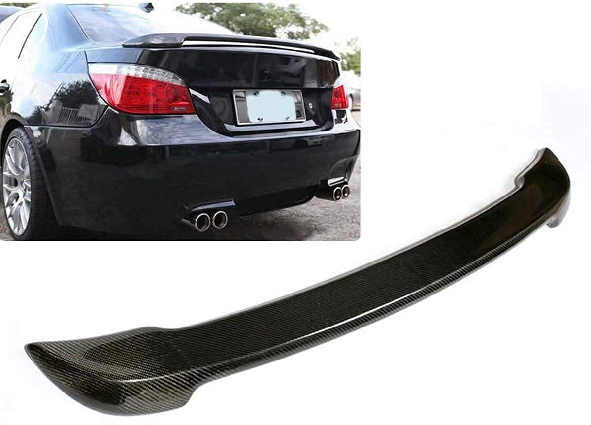 Wbxnb Carbon Fiber Material Rear Spoiler For Bmw 5 E60 | Desertcart ...