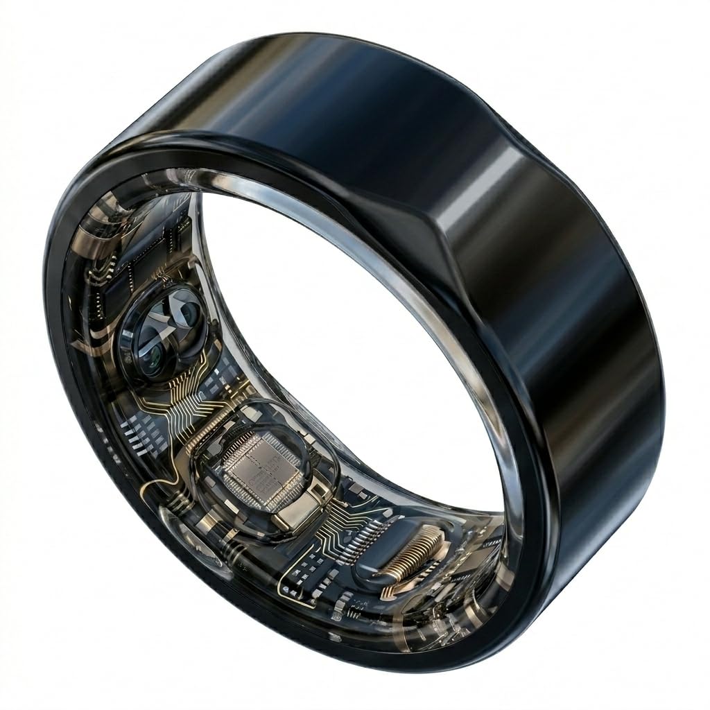 ECLIPSE SMART RING AI per Monitorare Sonno HRV SpO2 VO2Max Glicemia ...