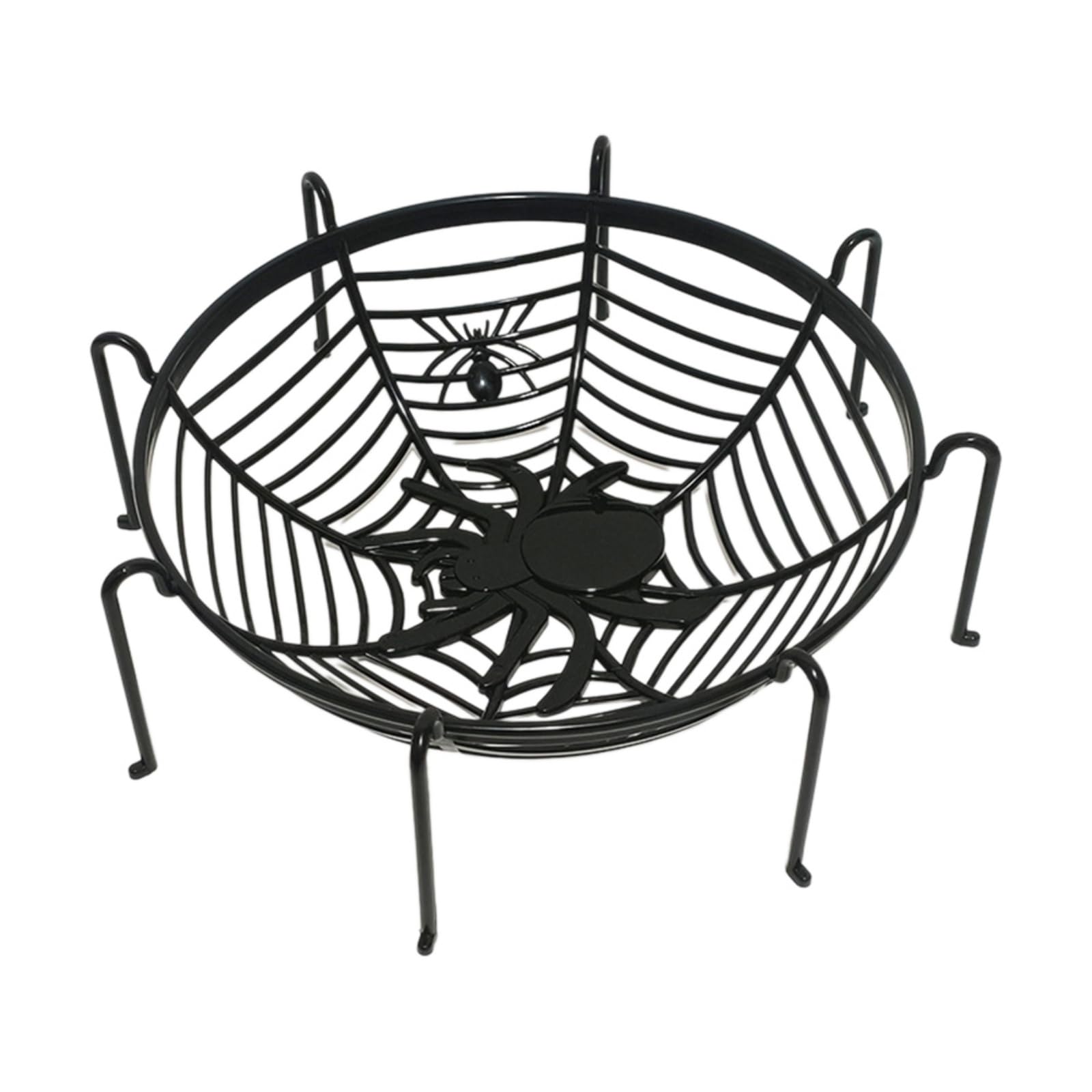Amazon.com | Halloween Spider Web Basket Bowls Halloween Decorations ...