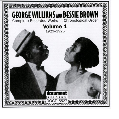 Amazon.com: George Williams & Bessie Brown Vol. 1 (1923-1925) : George ...