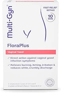 Multi-GYN FloraPlus - Treats Symptoms of Thrush, Burning, itching and ...