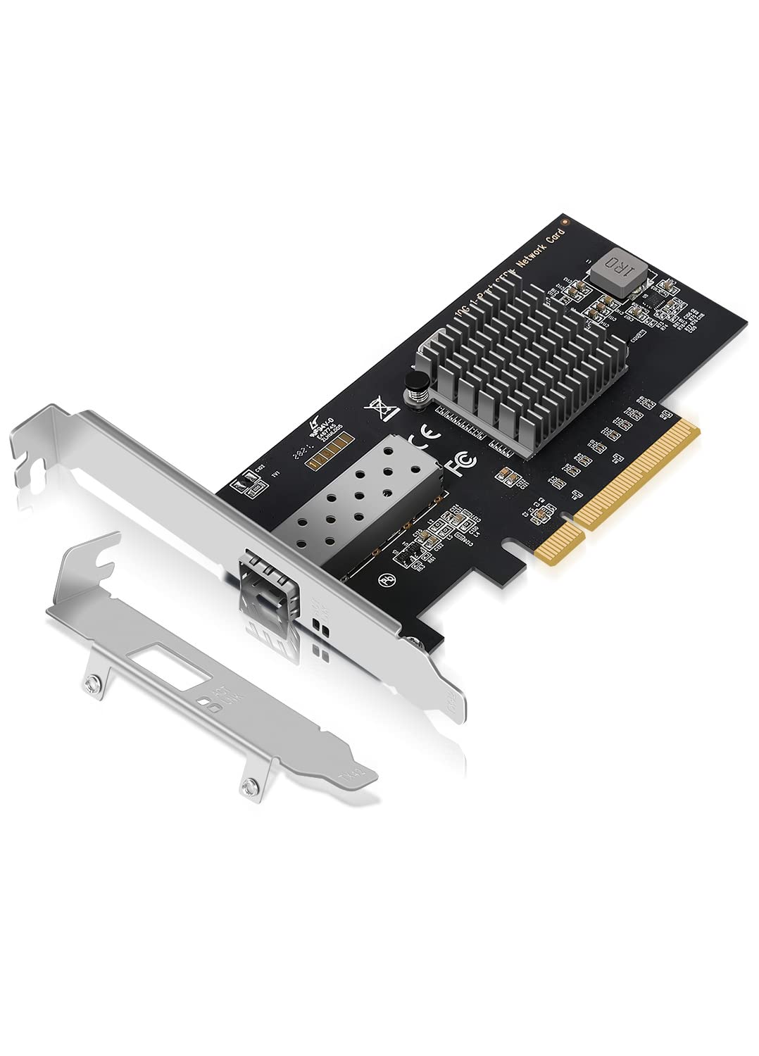 Amazon.com: 10Gb SFP+ PCI-e Network Card, Intel 82599(X520-DA1 ...