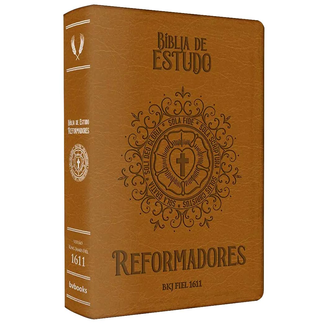 Bíblia Dos Reformadores Capa Caramelo Amazon Br