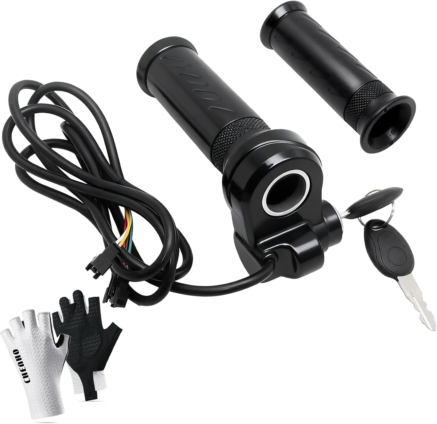 Amazon.com: Full Twist Throttle for Ridstar Q20, 3-Pin Throttle Grip ...
