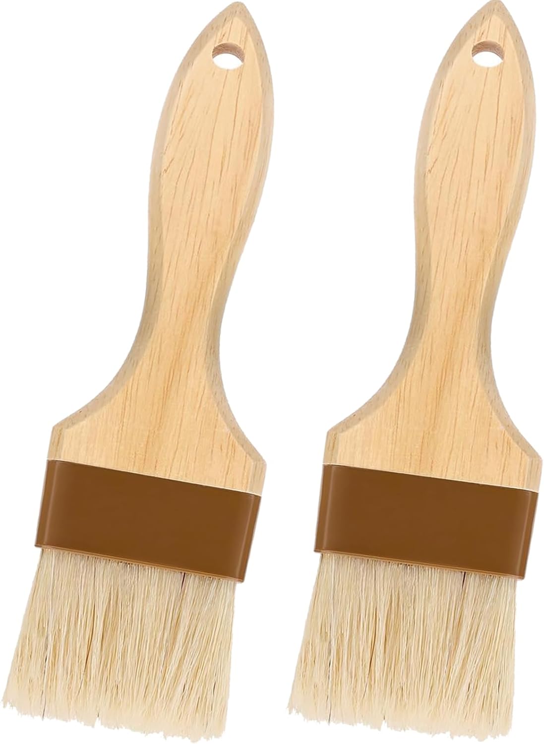 Amazon.com: Pastry Brush,Basting Brush for Cooking,2 inch Natural Boar ...