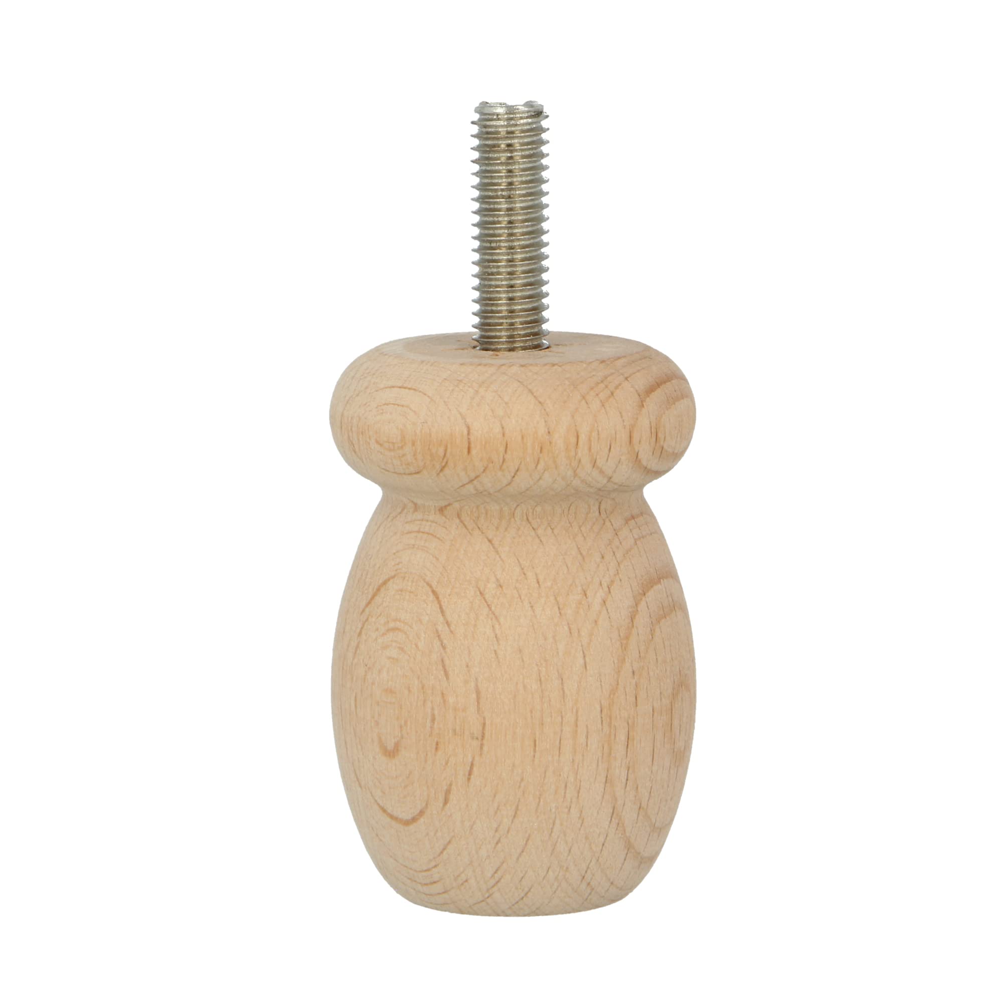 Amazon.com: Amig - Turned Furniture Leg, Beech Wood Leg with Natural ...