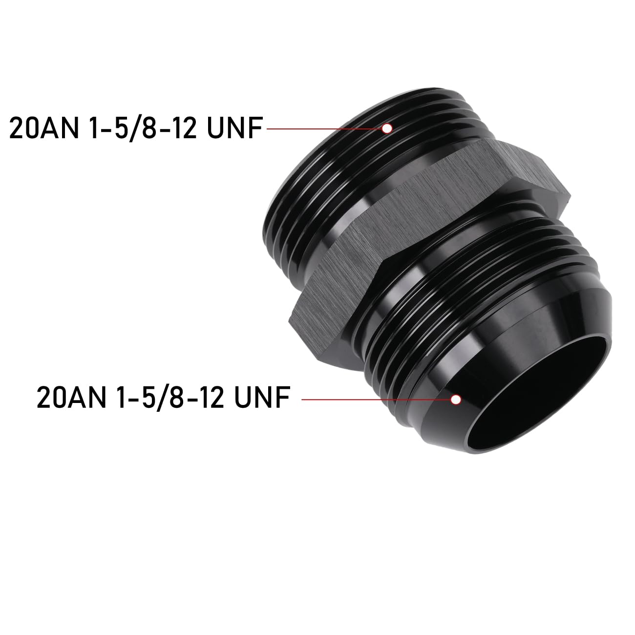 Snapklik.com : 20AN Male Flare To 20AN ORB O-ring Boss Fuel Pump Rail ...