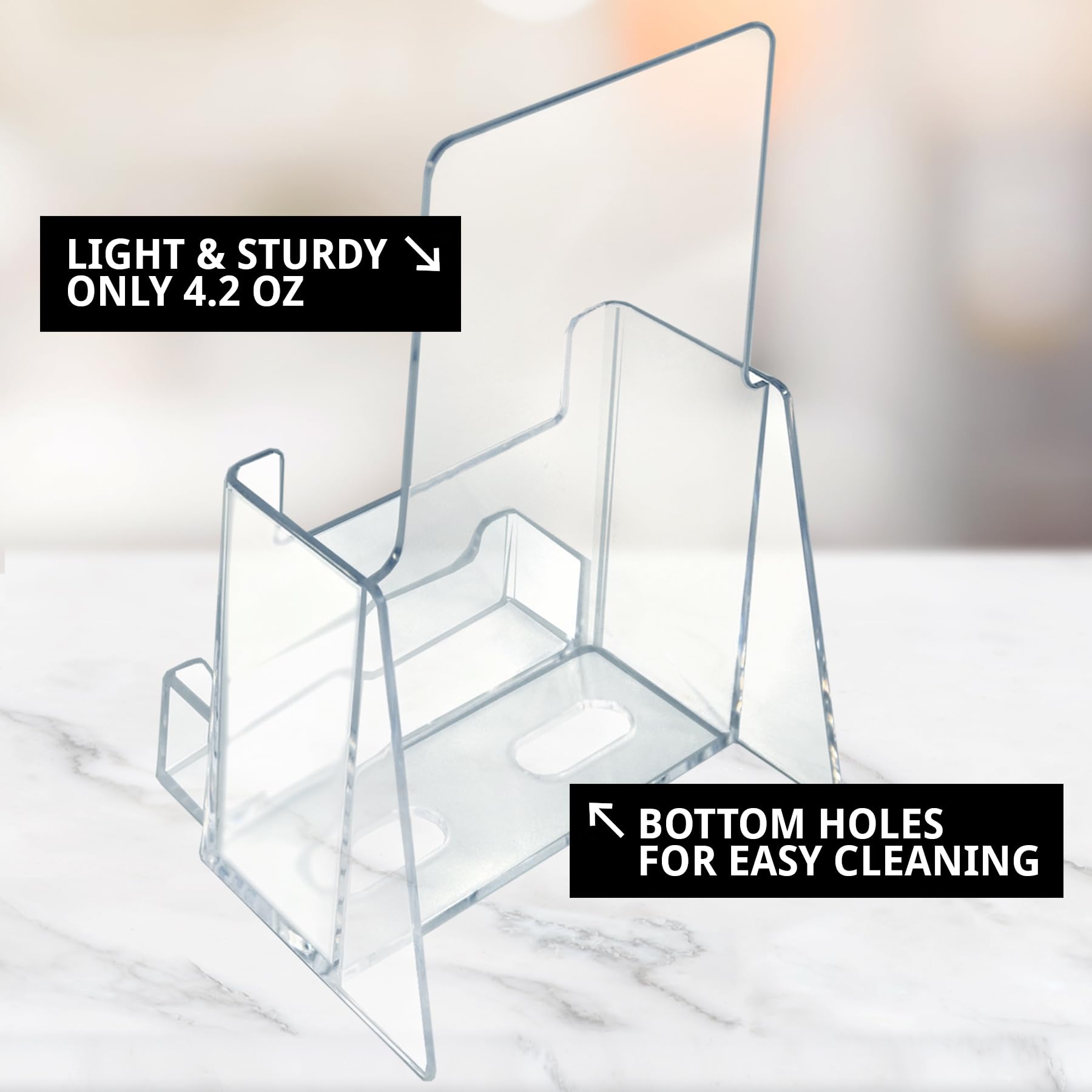 Snapklik.com : 252922, Counter Brochure Holder For Trifold Flyers ...