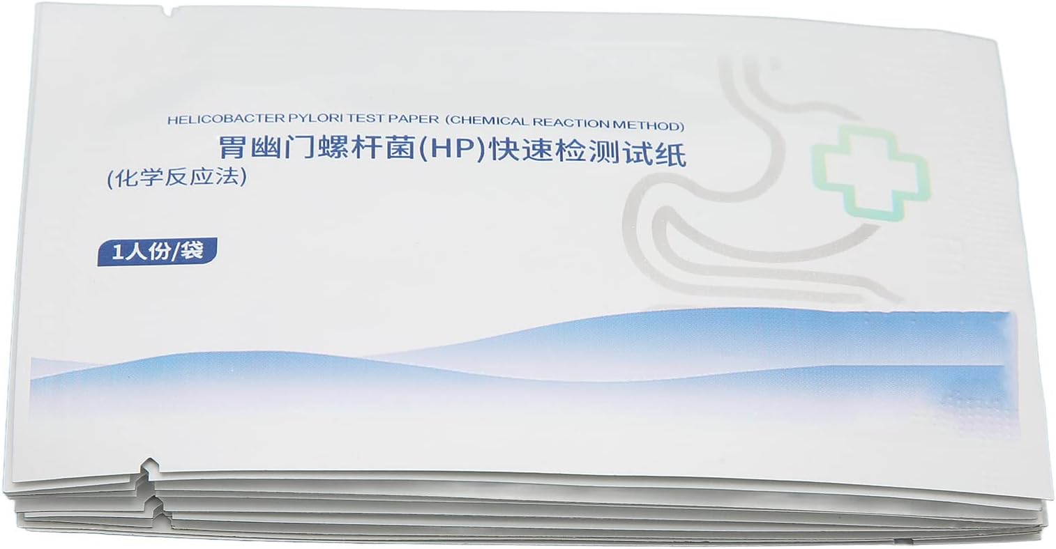 Amazon.com: Pack of 10 Home Portable Disposable H Pylori Test Paper ...
