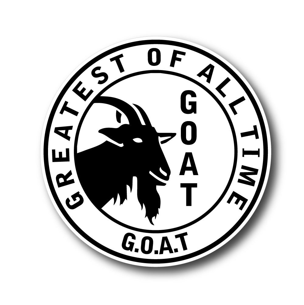 Amazon.com: BOLDERGRAPHX 6142 Goat (G.O.A.T) Greatest of All Times ...