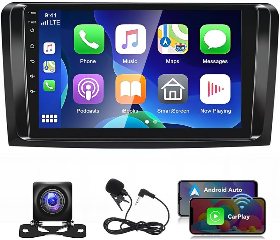 Amazon.com: Android 13 Car Radio Stereo for Mercedes-Benz ML350 ML5550 ...