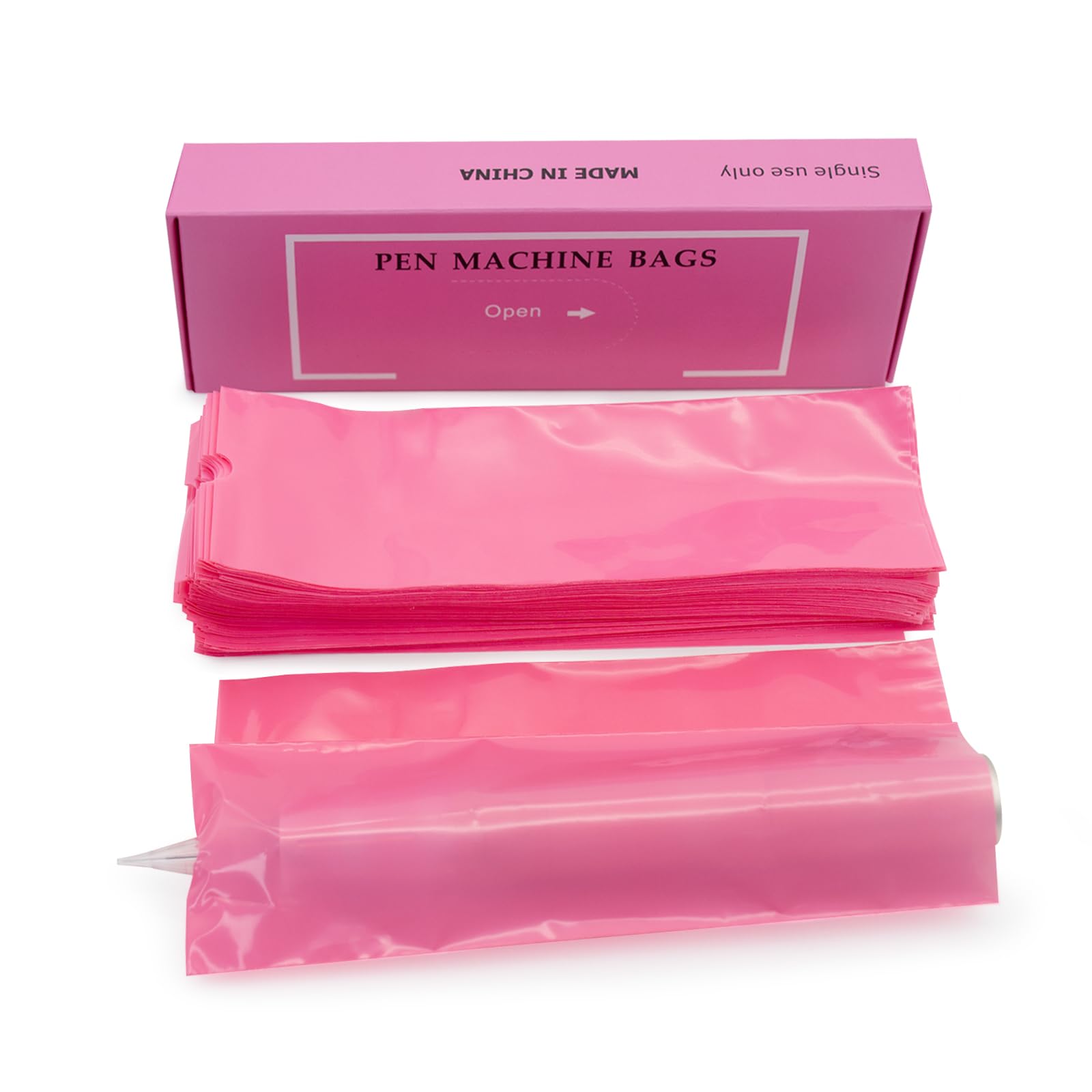 Amazon.com: PMUBEAUTY 200Pcs PMU Pen Machine Covers Sleeves Tattoo ...