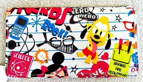 Amazon.com: Disney Mickey Mouse Nerds Pattern Clutch Wallet NEW : Baby
