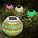Amazon.com : SOLMORE Solar Lights, LED Color Changing Solar Table ...
