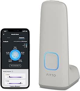FITTO (Cream) - NIRS Muscle Scanner & Tracker with Smart App for ...
