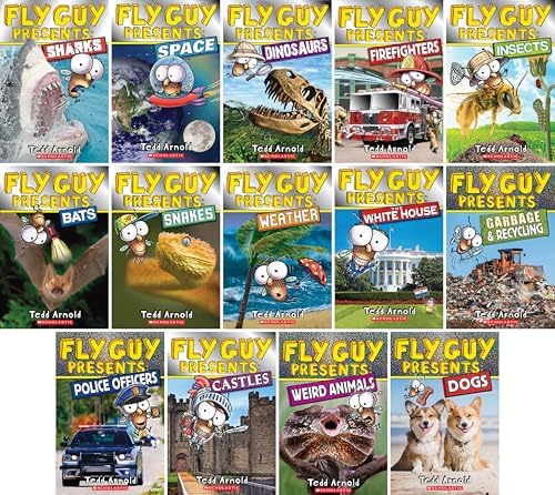 Fly Guy Presents Complete Series Set (14 Books): Tedd Arnold ...