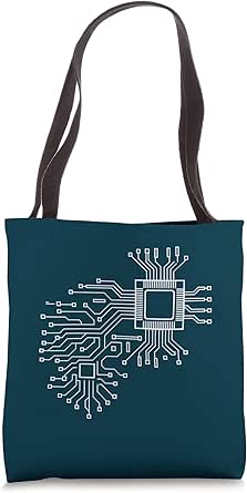 Amazon.com: CPU Heart Anatomical Computer Engineer Processor PCB Board Tote Bag : Clothing ...